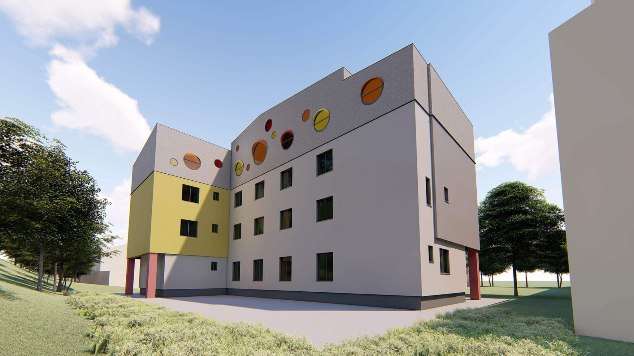 Ronald McDonald House “Louis Turcanu” Timișoara - Tesseract Architects